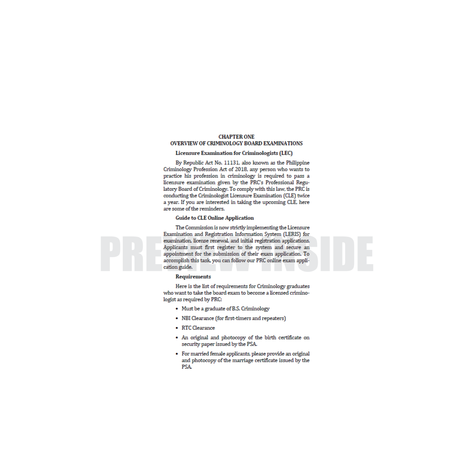 Correctional Administration Handbook & Reviewer – Centralbooks