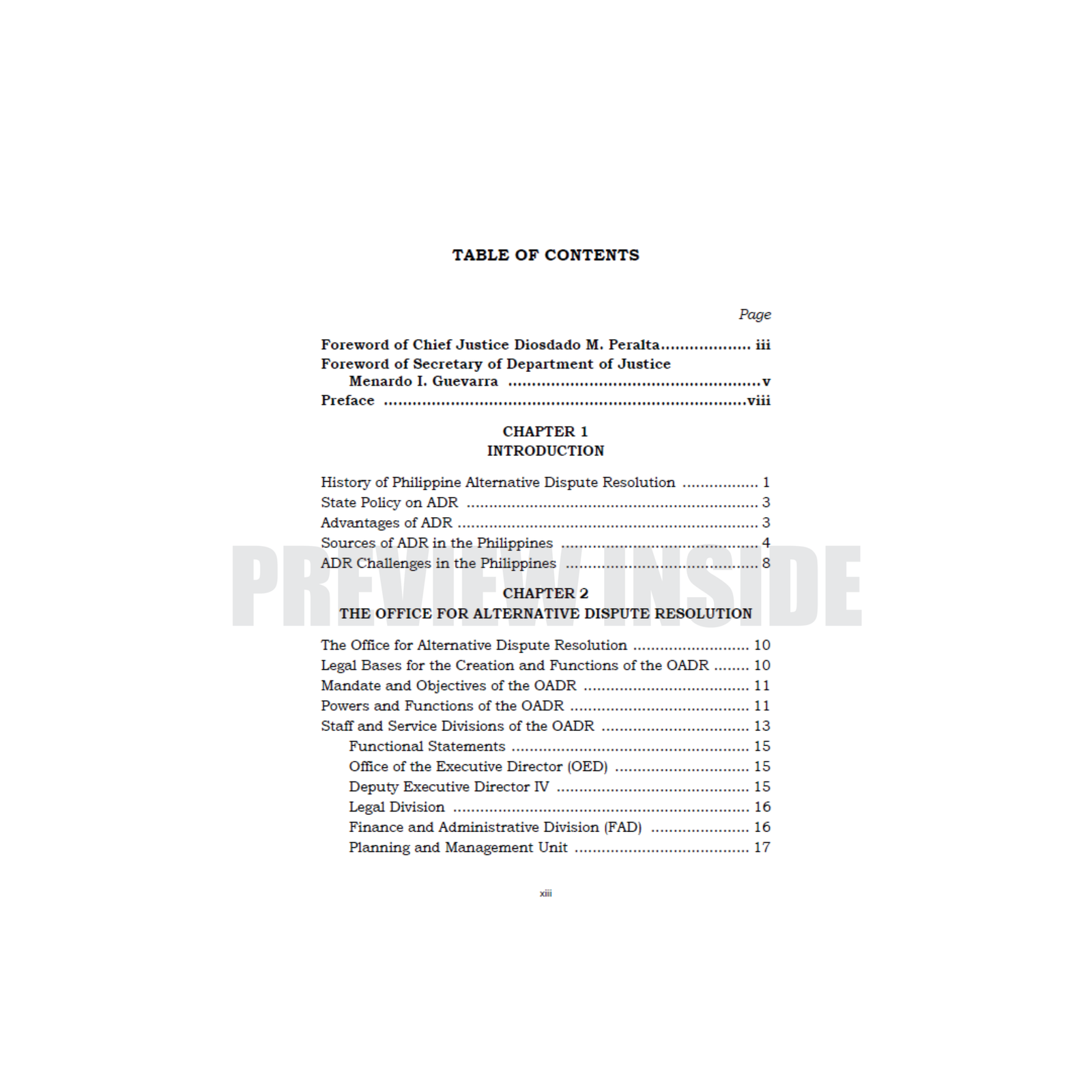 Philippine Alternative Dispute Resolution – Centralbooks