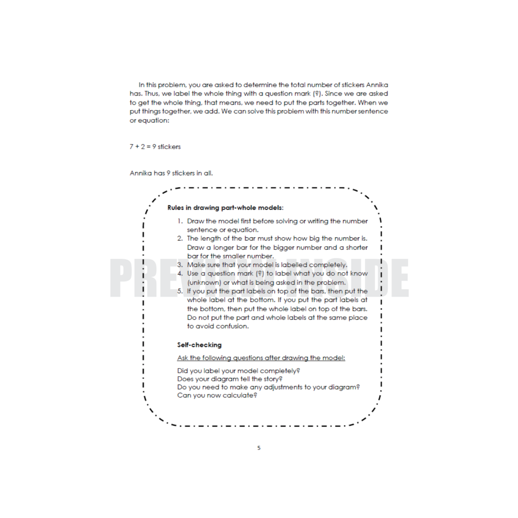Singapore Math Bar Model Method (from Beginner to Advanced Level ...