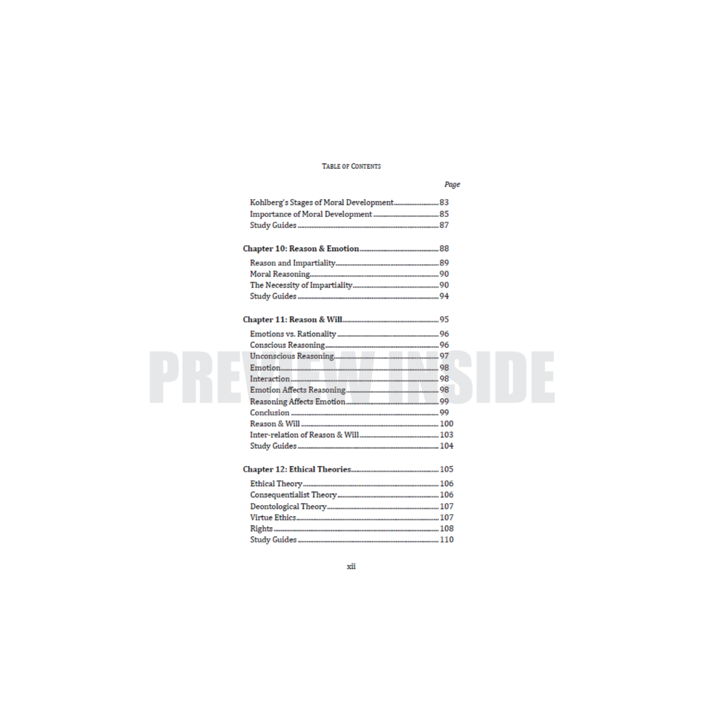 Ethics: A Guide to a Moral Living – Centralbooks