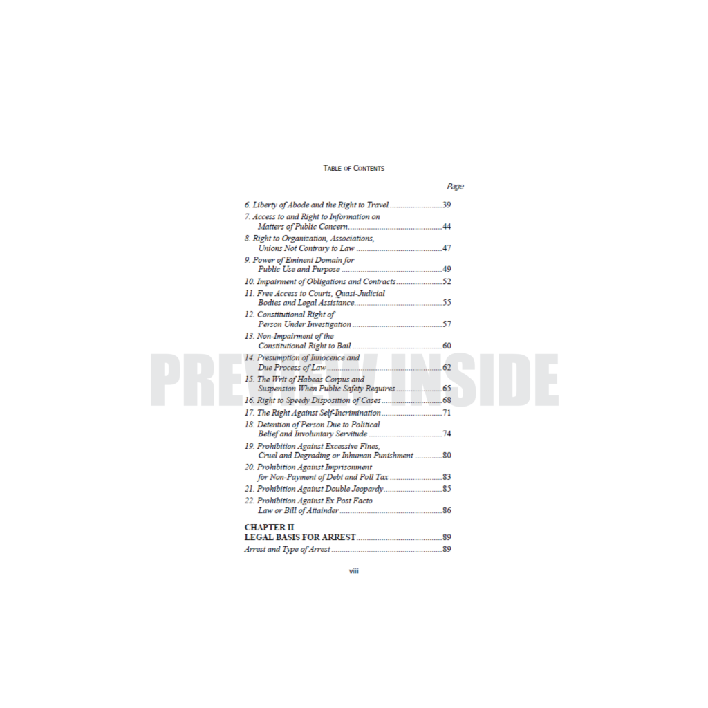 Handbook on the Bill of Rights – Centralbooks