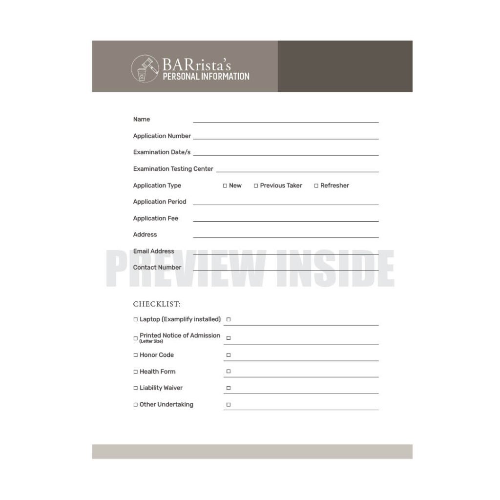 Bar Syllabus 2025: Workbook Day 2 – Centralbooks