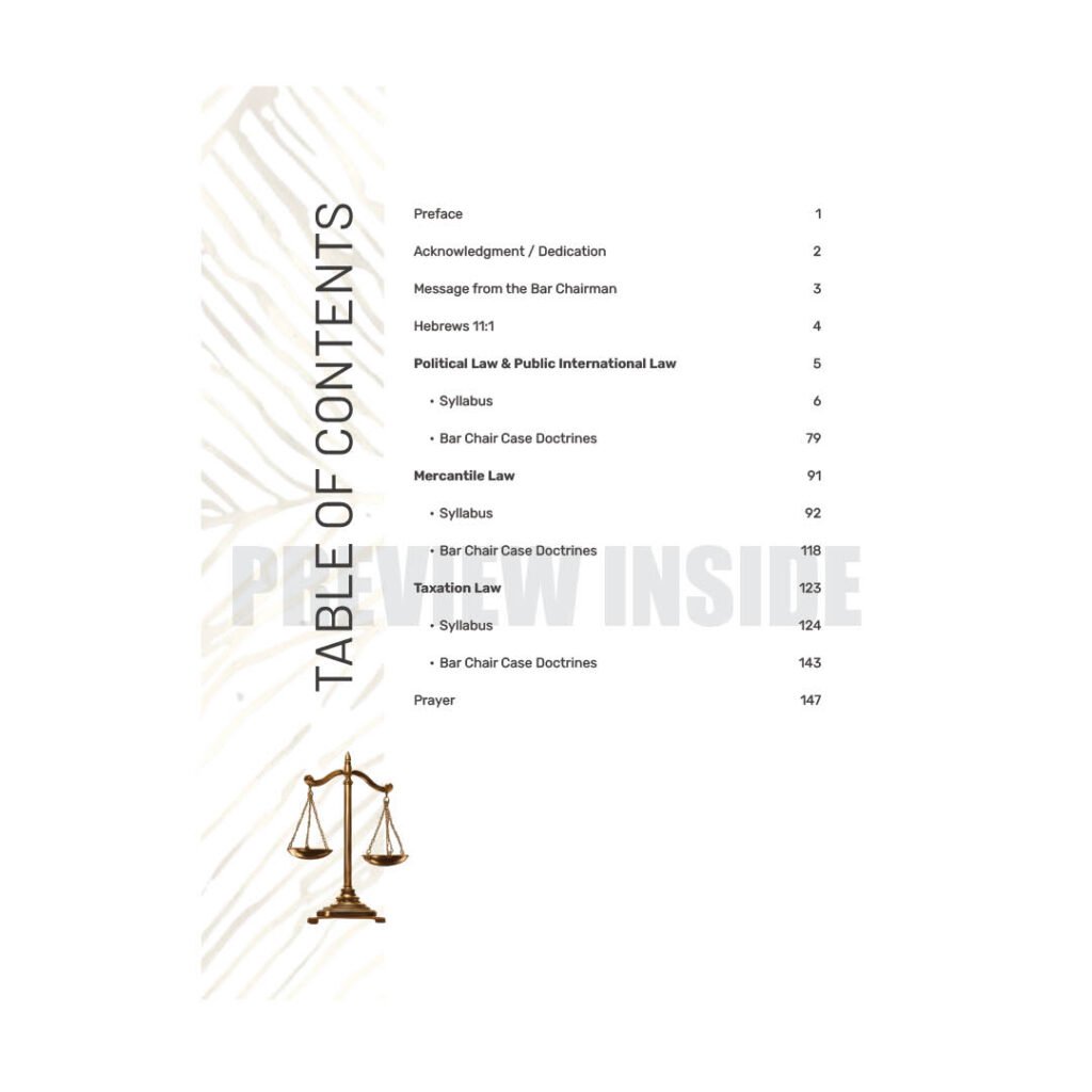 Bar Syllabus 2025: Workbook Day 1 – Centralbooks
