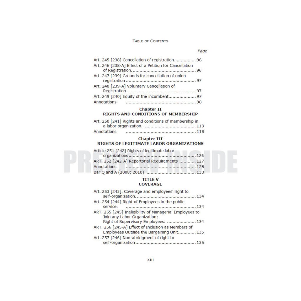 Labor Relations: The Labor Code of the Philippines Volume II Book V, VI ...