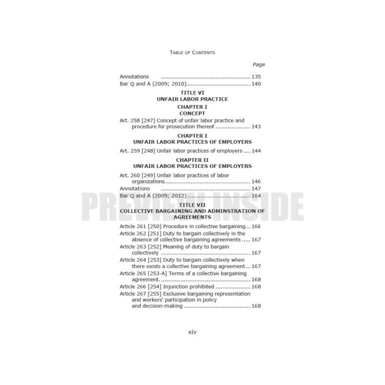 Labor Relations: The Labor Code of the Philippines Volume II Book V, VI ...