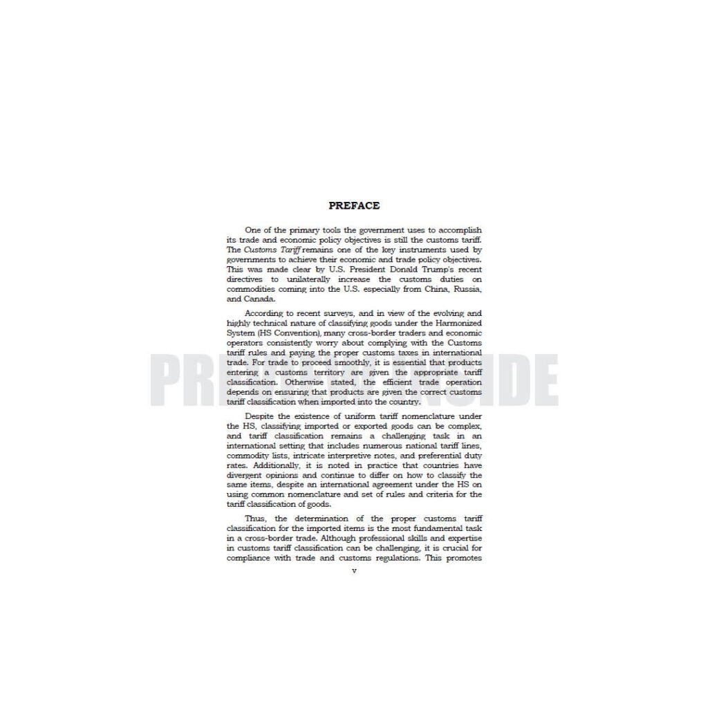 Hornbook on Customs Tariff Classification Volume 2 – Centralbooks