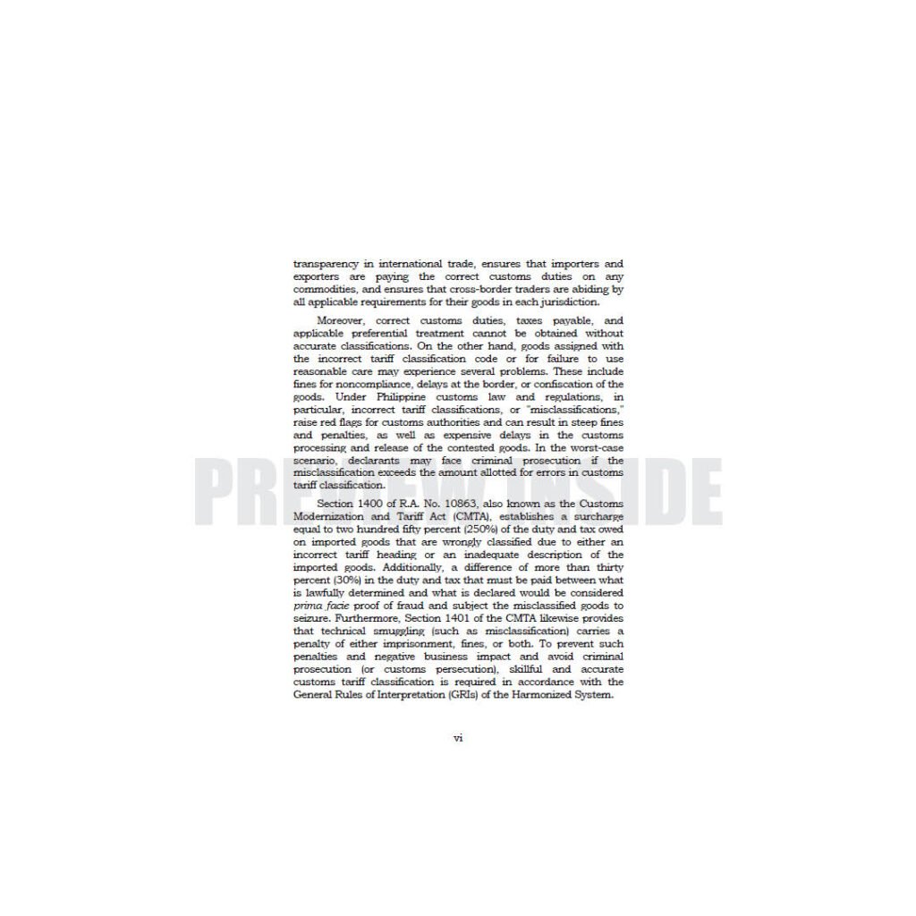Hornbook on Customs Tariff Classification Volume 2 – Centralbooks