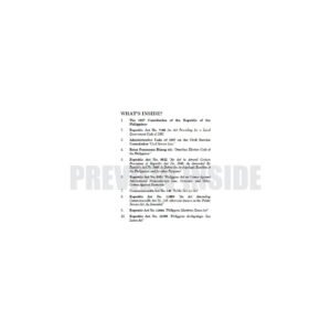 Constitutional Law of the Philippines (Codal) – Centralbooks