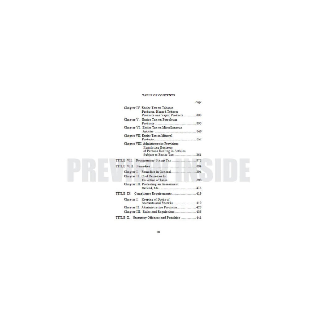 Philippine Taxation Laws (Codal) – Centralbooks
