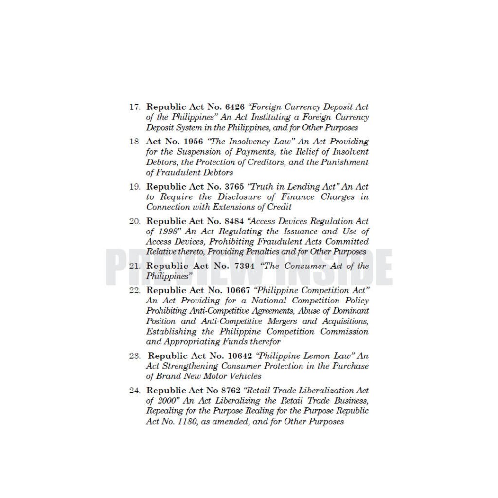 Commercial Laws of the Philippines Volume 2 (Codal) – Centralbooks