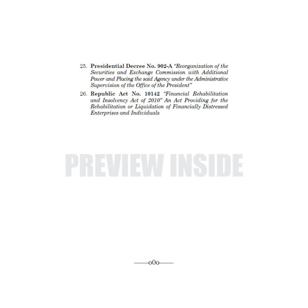 Commercial Laws of the Philippines Volume 2 (Codal) – Centralbooks