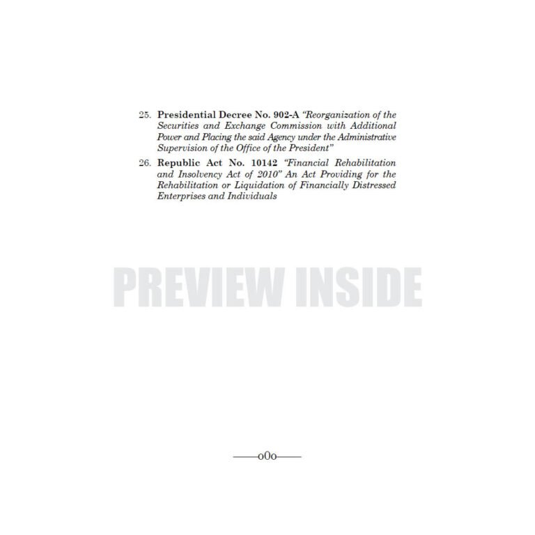 Commercial Laws of the Philippines Volume 2 (Codal) – Centralbooks