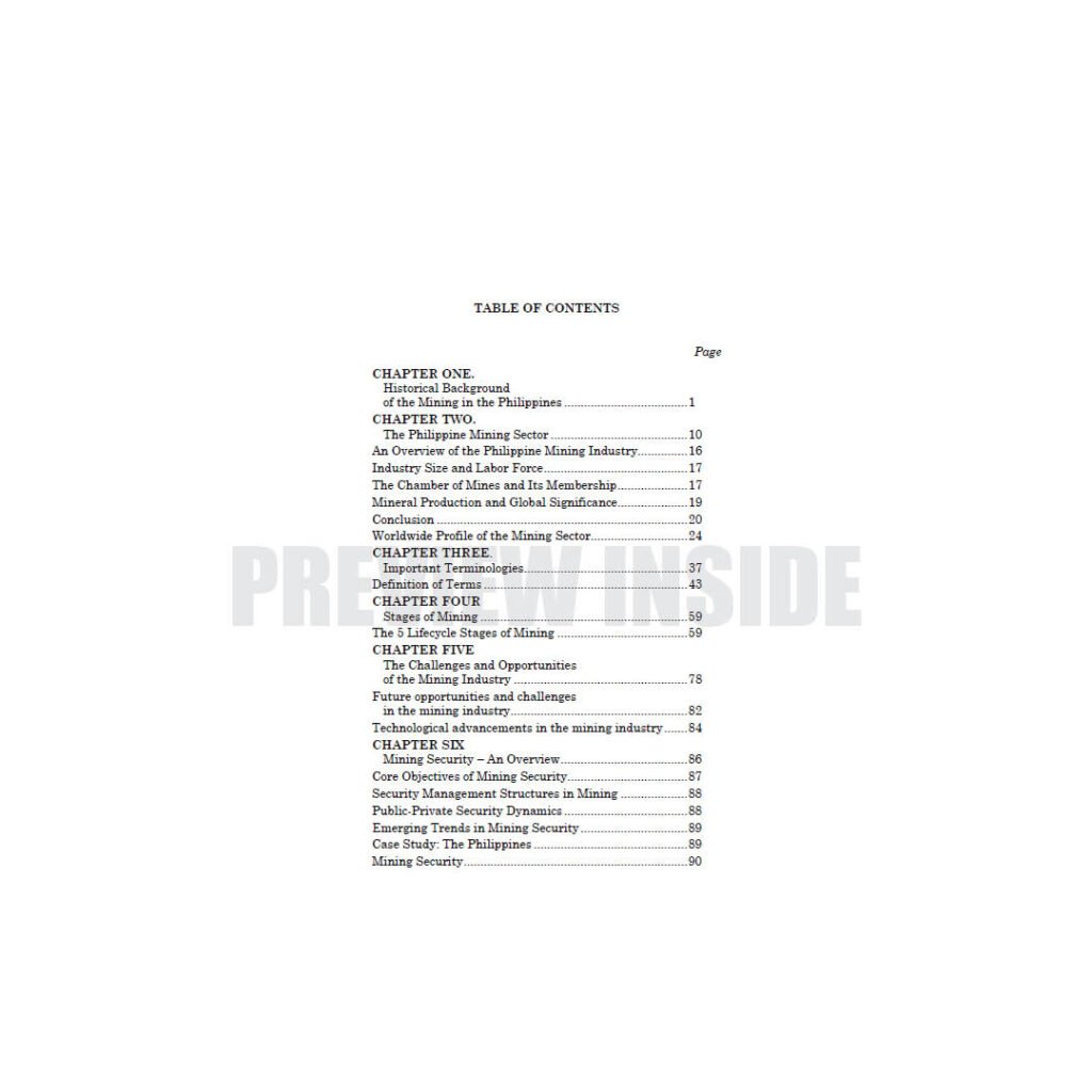 Tracing the Vein: The History and Transformation of Mining Security Operations – Centralbooks