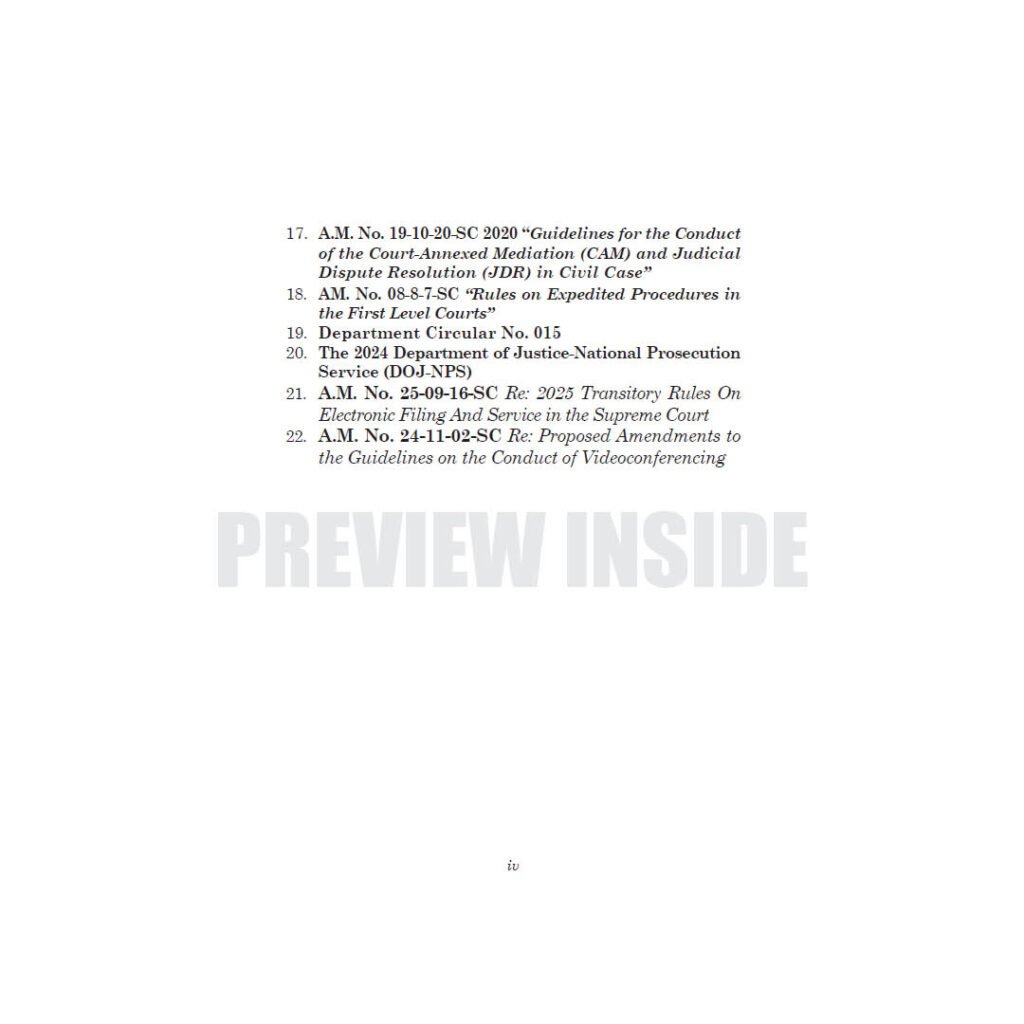 The Revised Rules of Court (Codal) 2026 Edition – Centralbooks